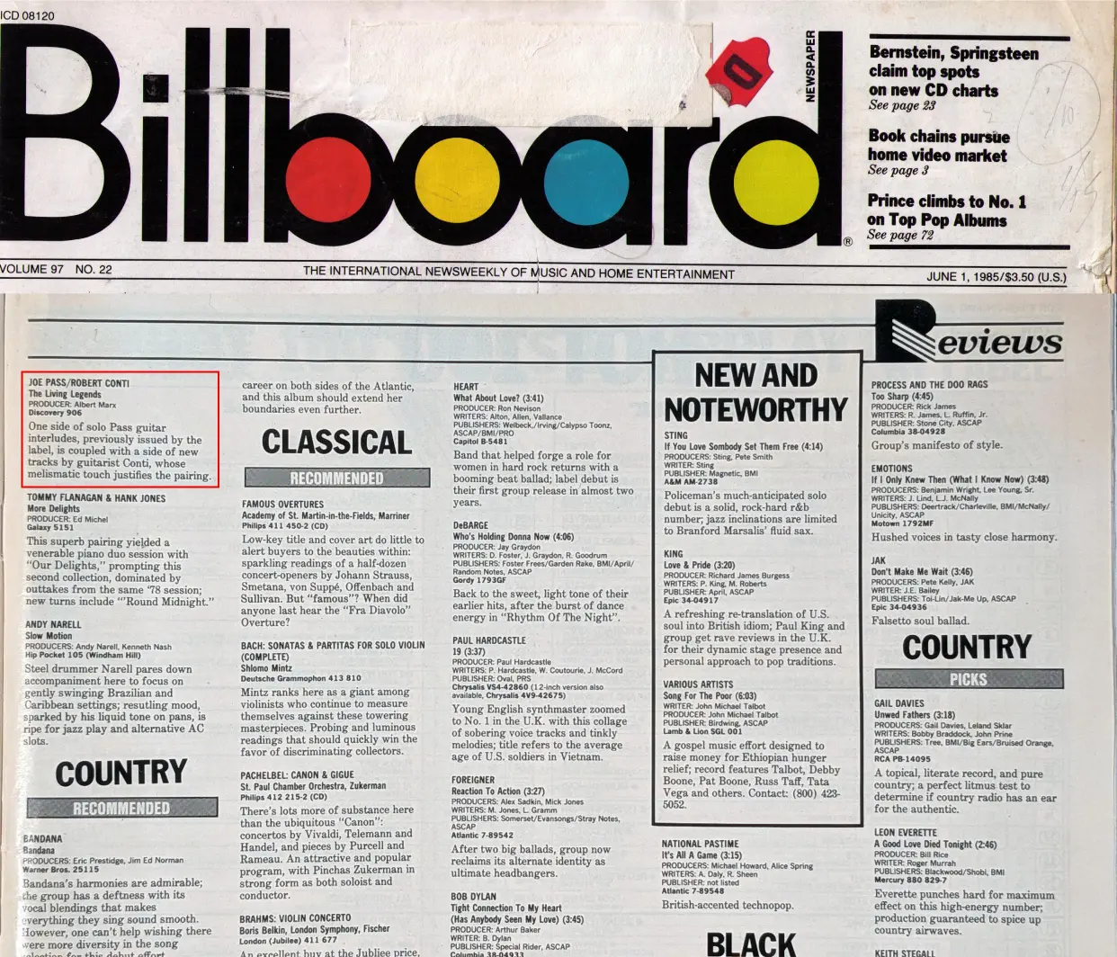 Billboard Magazine - The Living Legends • RobertConti.com